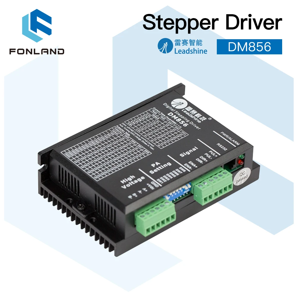 Leadshine DM856 2 Phase Stepper Driver 0.5A 5.6A for 57 60 Stepper ...