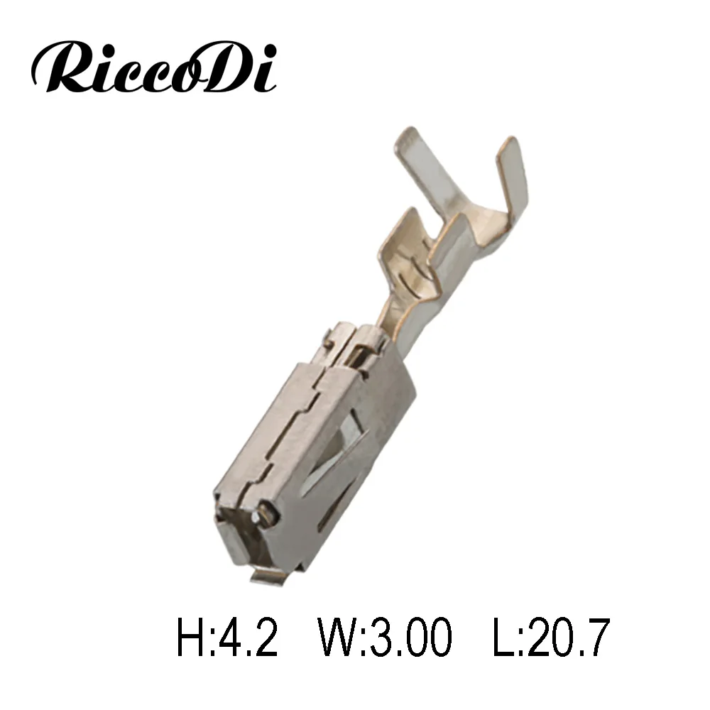 50-500Pcs-2-8MM-Automotive-Wire-Crimping-Terminal-Metal-Splice-Female ...