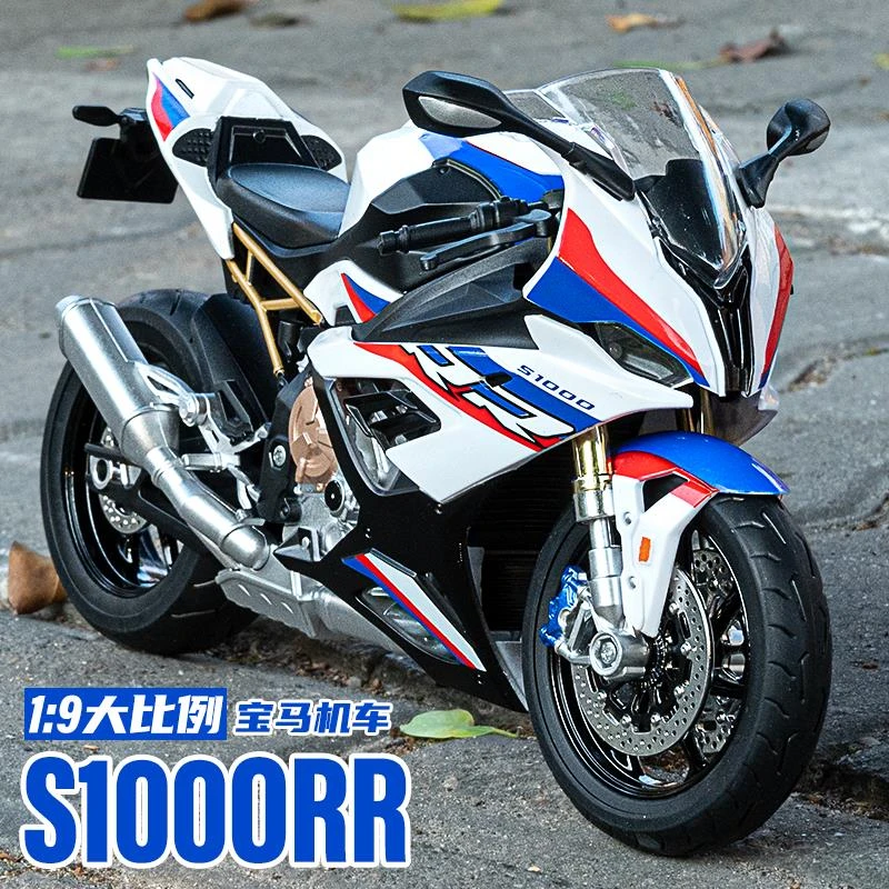 1-9-BMW-S1000RR-Large-Size-Alloy-Die-Cast-Motorcycle-Model-Toy-car ...
