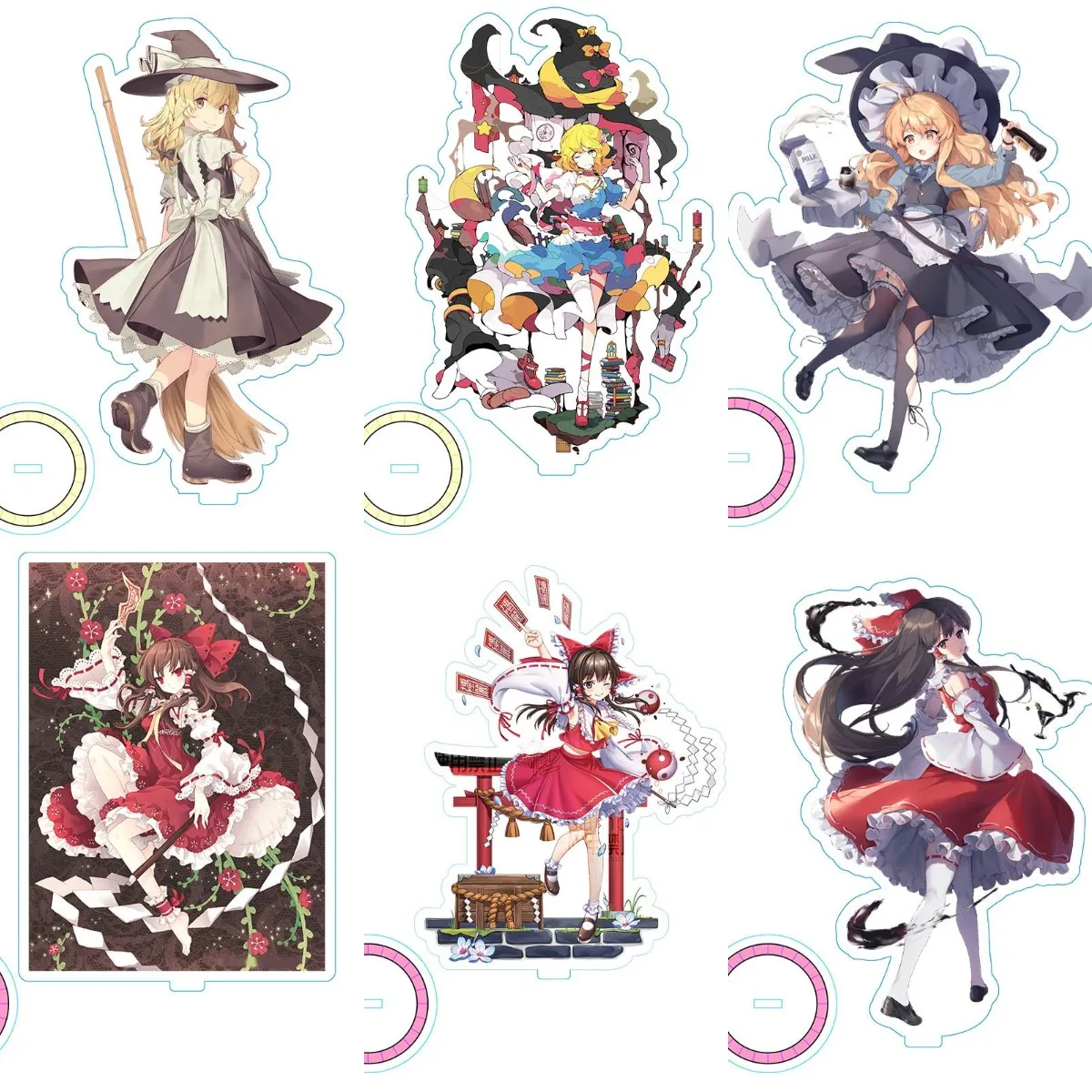 Touhou Project Ibuki Suika Flandre Scarlet Game Acrylic Figure Stand ...