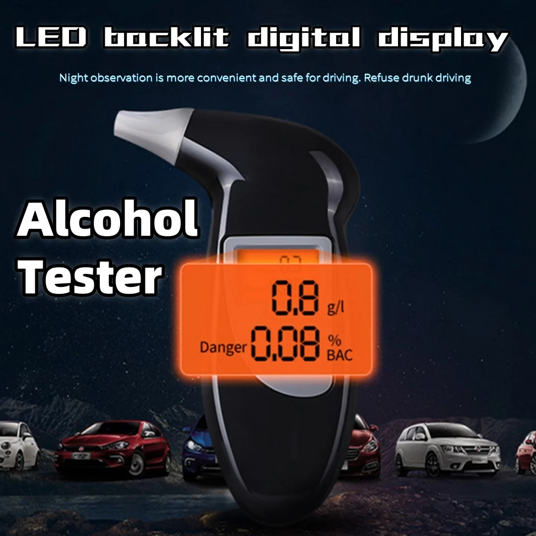 Household-Automotive-Alcohol-Tester-Portable-Blowing-Alcohol-Detector ...