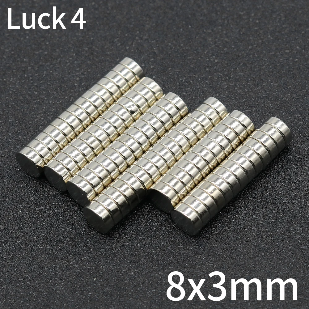 20/50/100/200/500Pcs Small Round Magnet 8x3 Neodymium Magnet N35 8mm x ...
