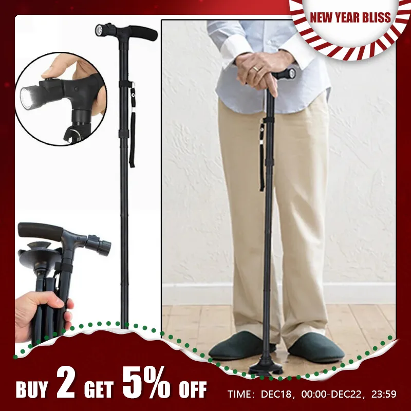 Folding-Cane-with-LED-Light-Adjustable-Lightweight-Collapsible-Aluminum ...