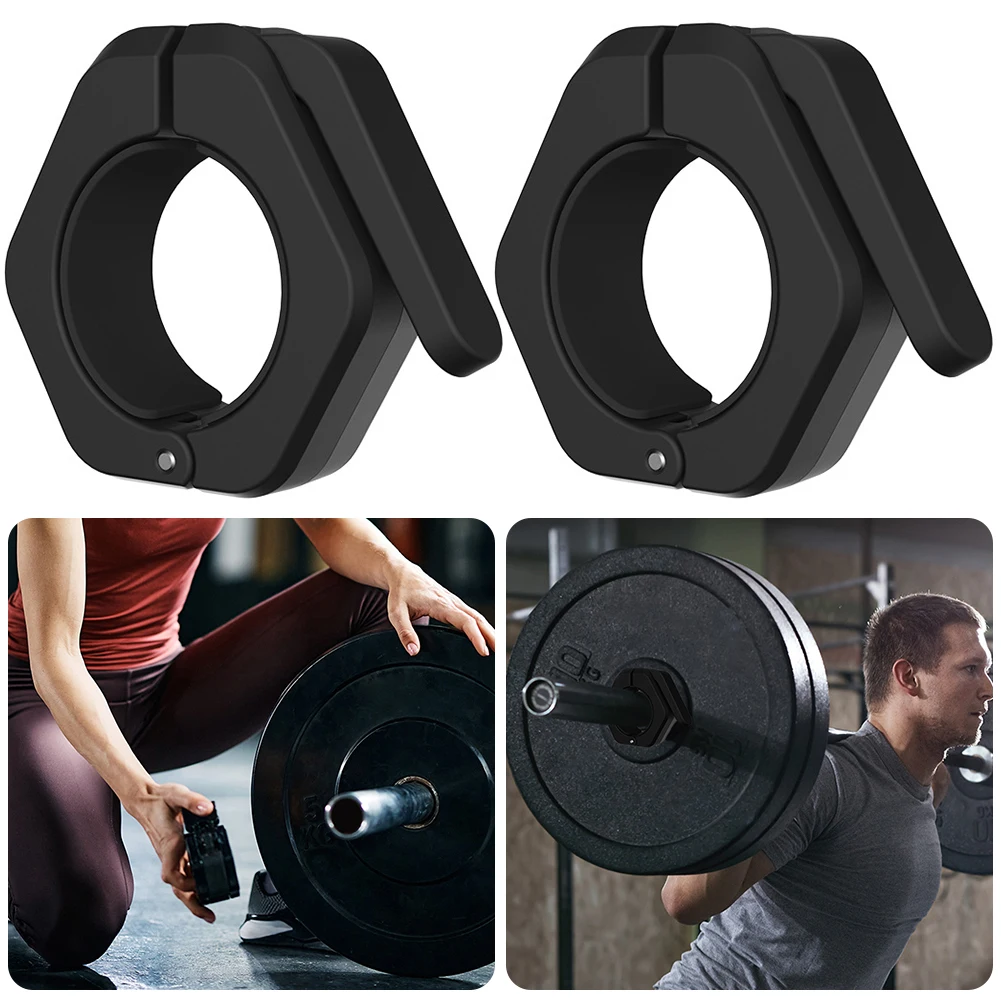 50mm-Quick-Release-Barbell-Clamps-Spin-lock-Barbell-Collars-Weight-Bar ...
