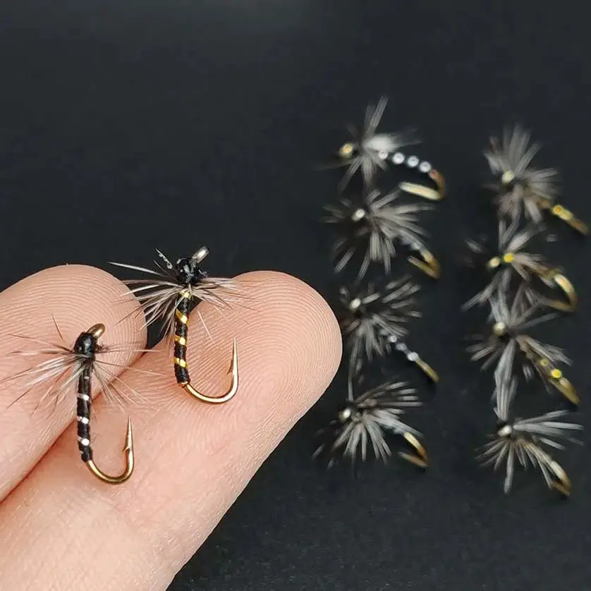 5/10Pieces-With Box Griffith Midges Bait -Sizes#14| Fly Fishing Flise ...