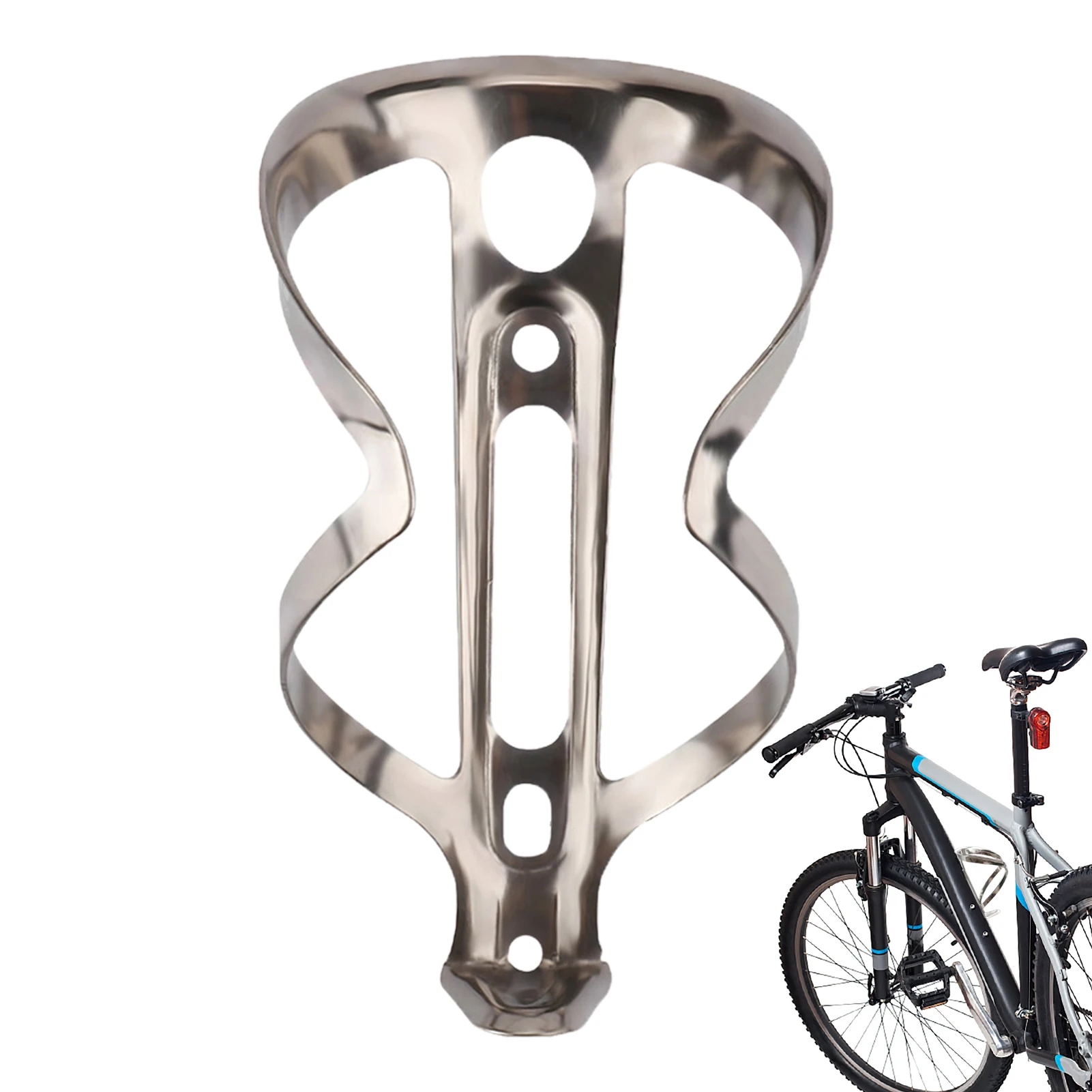 Titanium-Alloy-Bike-Cycling-Bicycle-Drink-Water-Bottle-Rack-Holder ...