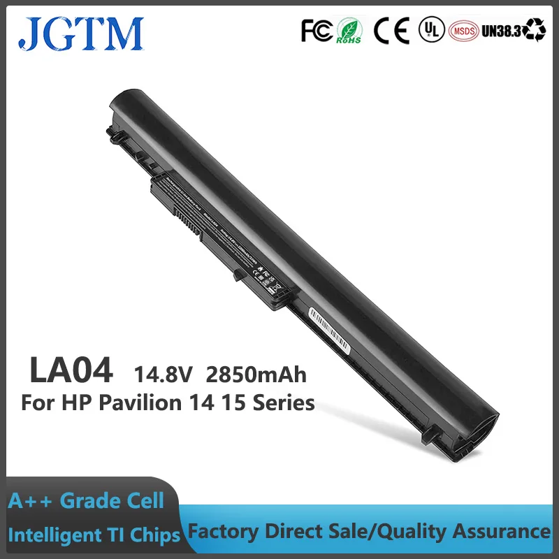 JGTM LA04 Laptop Battery For HP Pavilion 14-n000 14-n200 15-n000 15 ...