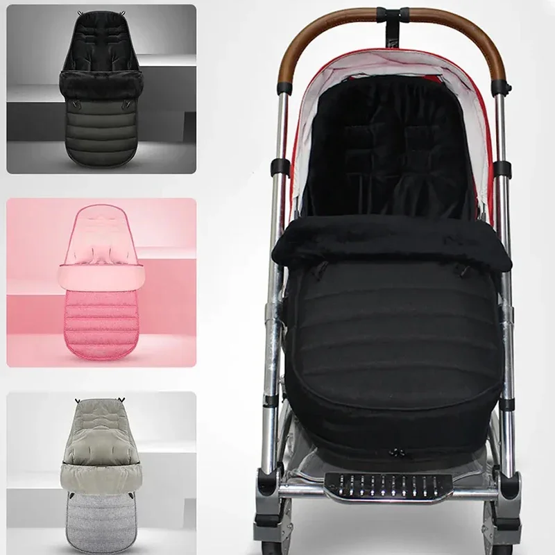 Baby-Stroller-Sleeping-Bag-Newborn-Windproof-Cushion-Footmuff-Pram ...