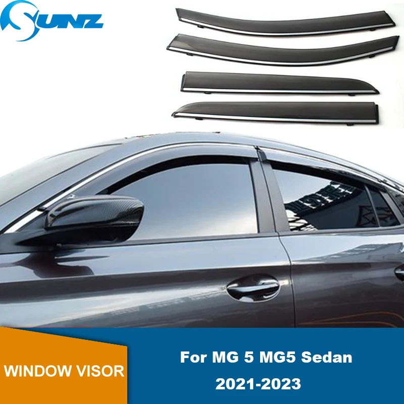 Weathershield For Mg 5 Mg5 Sedan 2021 2022 2023 Door Visor Weathershield Weather Shield Sun Rain ...