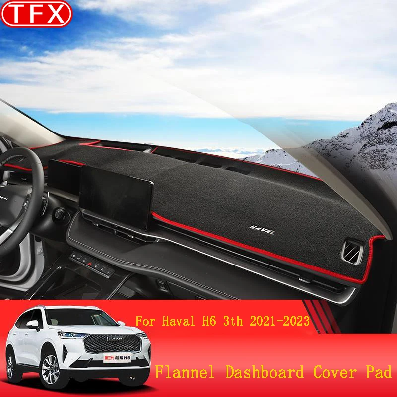 Flannel-Slip-Anti-UV-Mat-Car-Styling-Dashboard-Cover-Pad-Dashmat-Sun ...