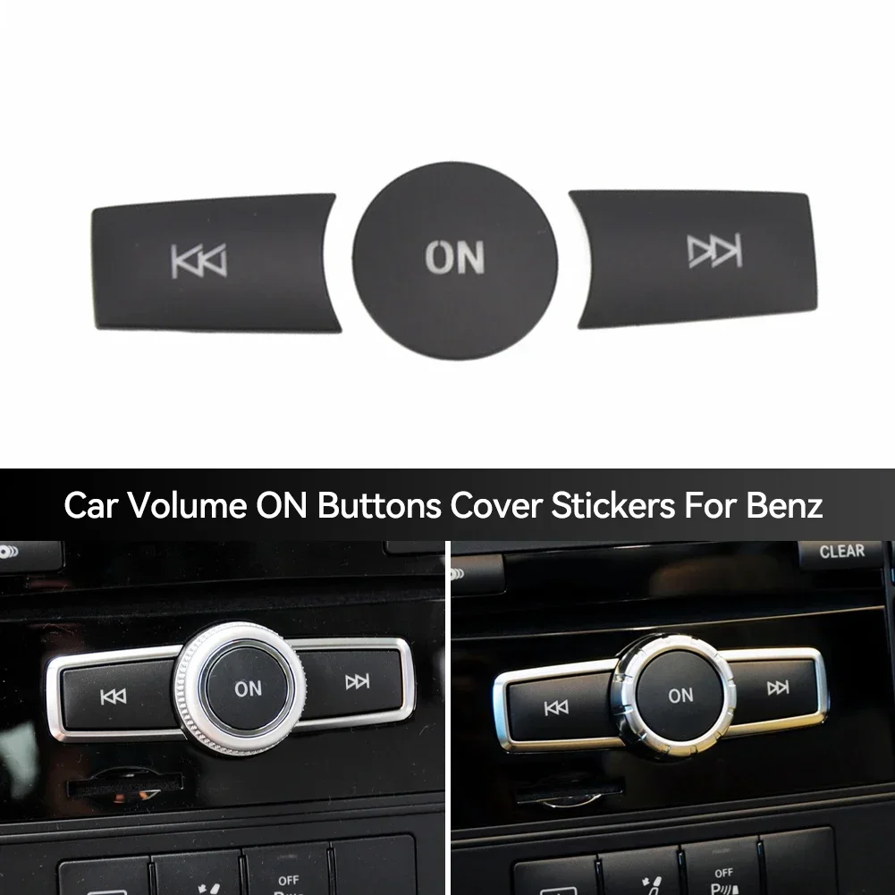Car Multimedia Volume Radio ON Button Cover Trim Sticker Decal For ...