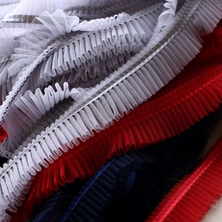 3meters-lot-6cm-Top-Quality-New-Thick-Pleated-Mesh-Delicate-Net-Mesh ...