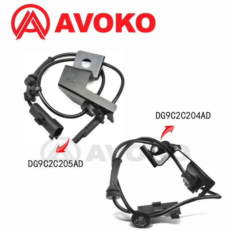 Front Left Right ABS Wheel Speed Sensor For Ford Fusion 2013-2019 ...