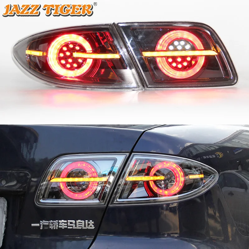 Tail-Light-For-Mazda-6-Sedan-2003-2012-Rear-Led-Dynamic-Turn-Signal-Car ...