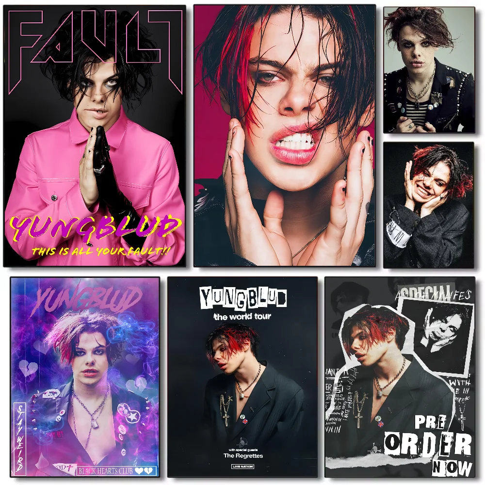 YungBlud Kiss Poster: The Ultimate Anime-Inspired Wall Art for Fans and ...