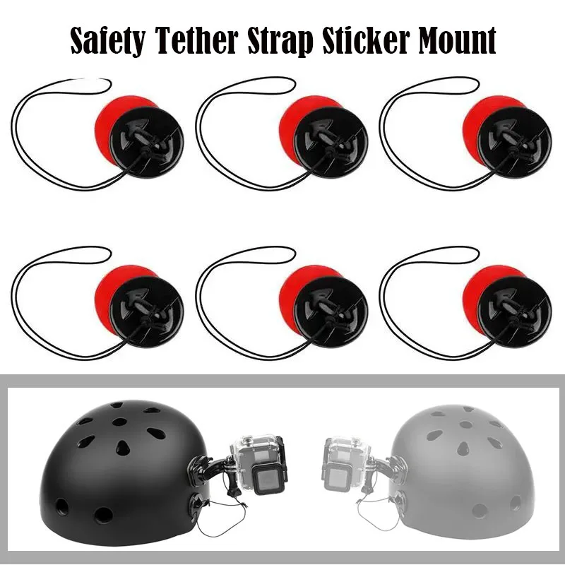 Safety-Tether-Strap-Sticker-Mount-adhesive-pad-for-Gopro-Hero-12-11-10 ...