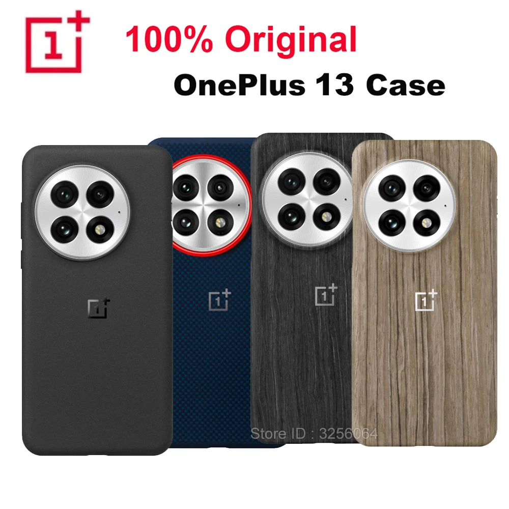 Official OnePlus 13 Magnetic Case Sandstone/ Oak Ebony Wood /Aramid ...