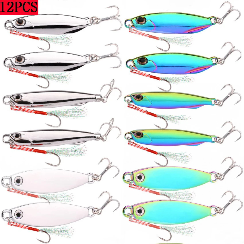 12PC-Metal-Jig-Bait-Set-30g-20g10g-Mackerel-Artificial-Hard-Lures ...