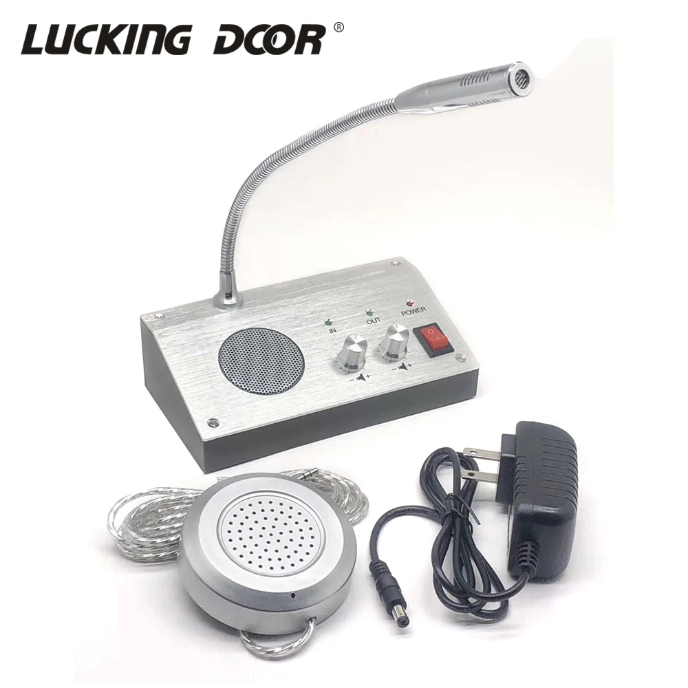 Window-Counter-Dual-Way-Intercom-Speaker-for-Bank-Office-otor-Station ...