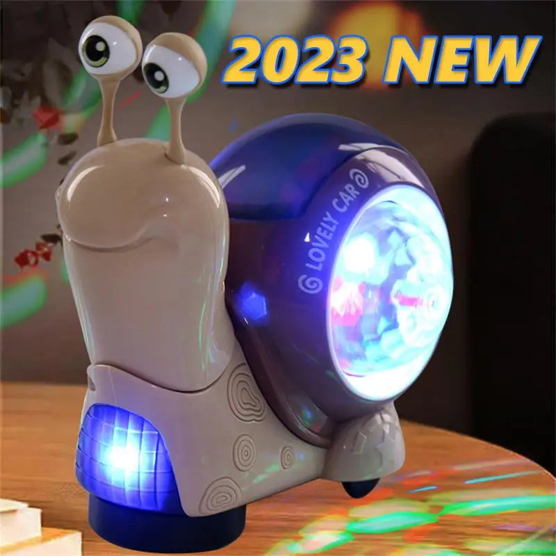 Kids-Electric-Snail-Toy-Car-Music-Automatically-Avoiding-With-Sound ...