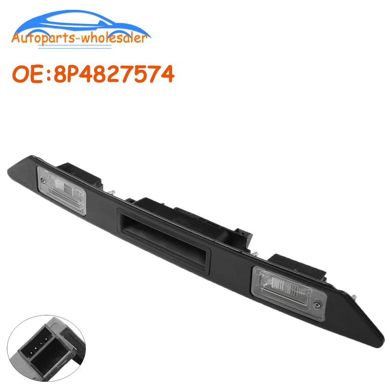 New 8P4827574 8P48275743FZ Fit For Audi A3 A4 A6 Q7 S4 License Plate ...