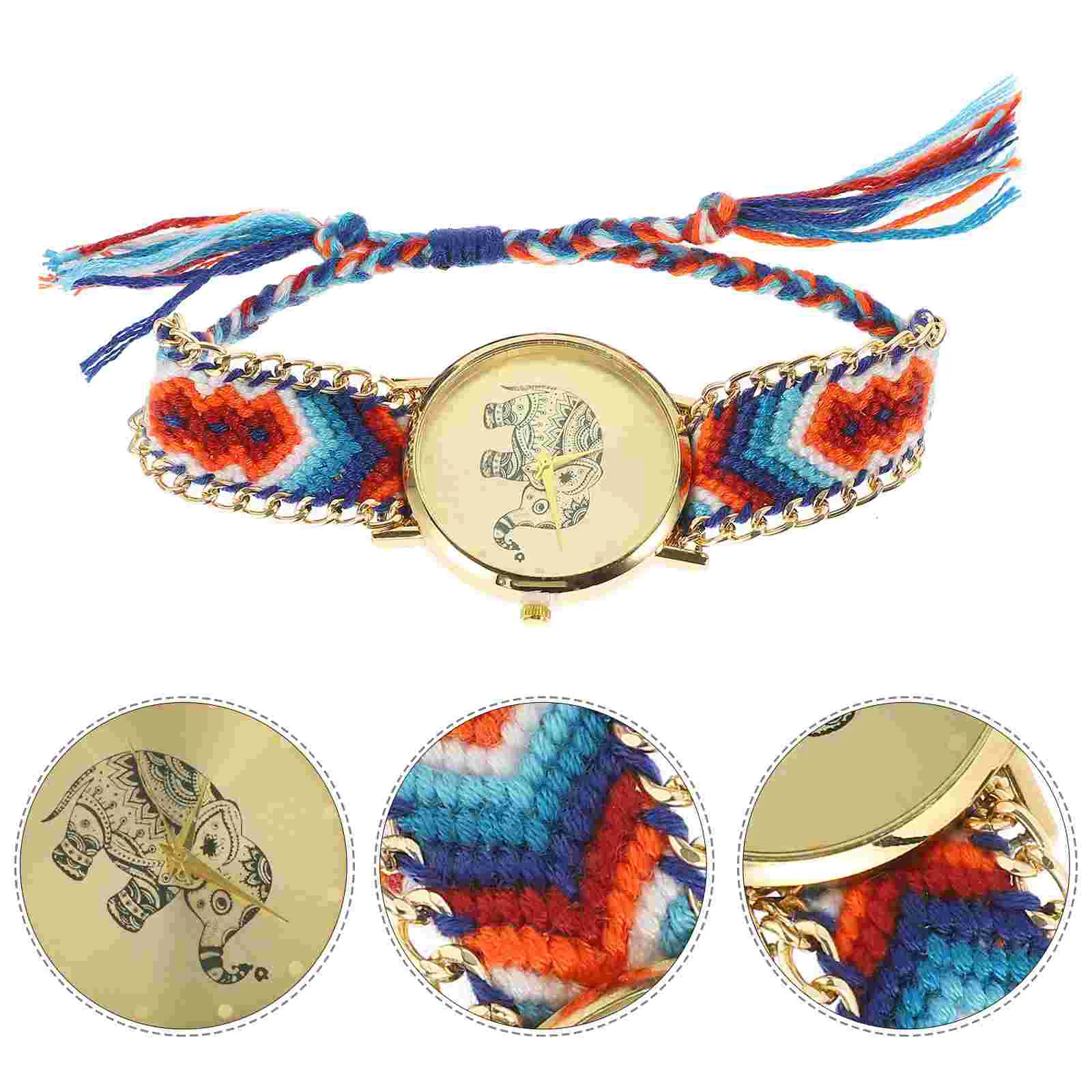 Elephant-Watch-Rope-Wrist-for-Men-Women-Men-s-Wrist-Watches-Braided ...