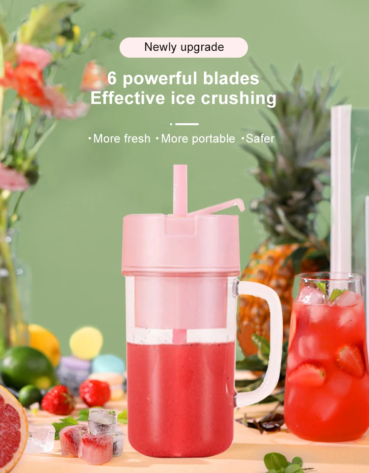 Rechargeable Juicing Cup Powerful Fruit Extractor Blender - Excel Store
