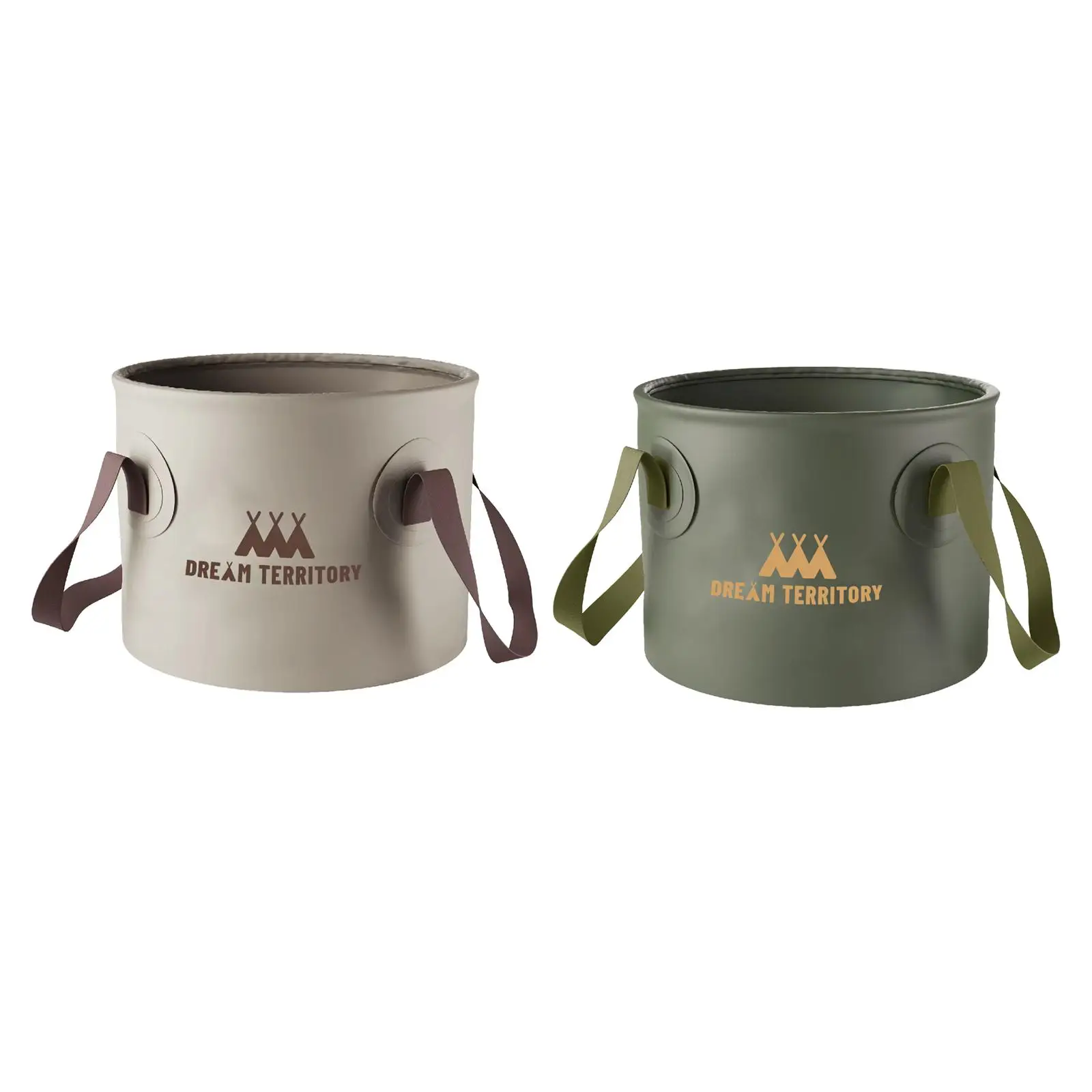 Collapsible Bucket Folding Water Bucket with Handle Wash Basin Water ...