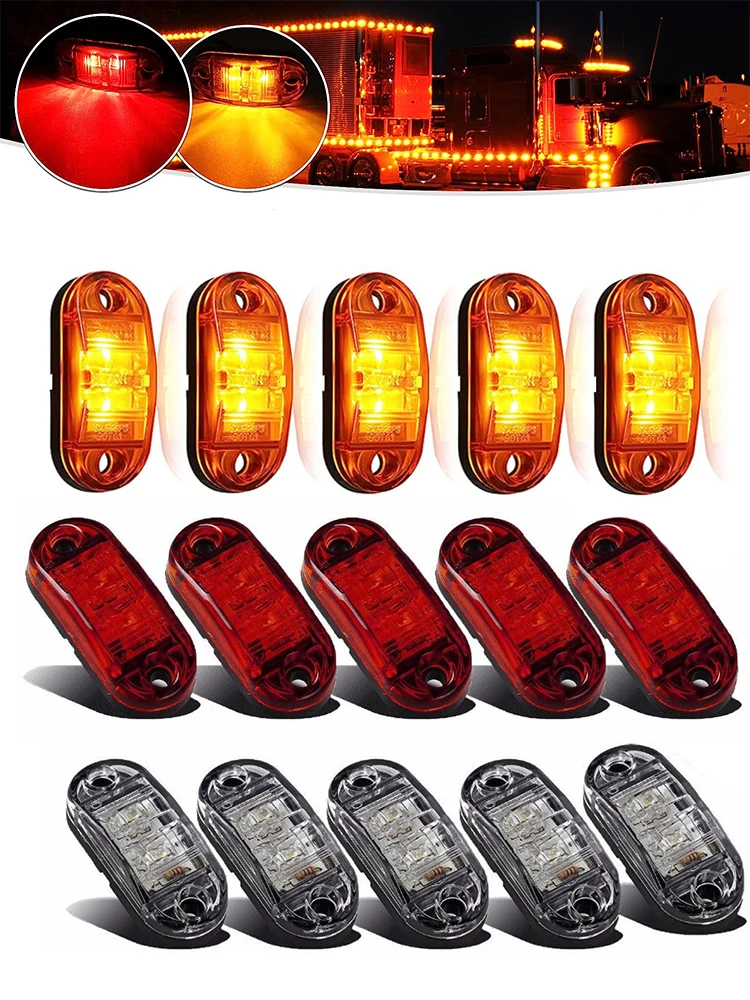 LED-Side-Marker-Lights-para-o-caminh-o-Scania-Clearance-Lamp-Lorry ...