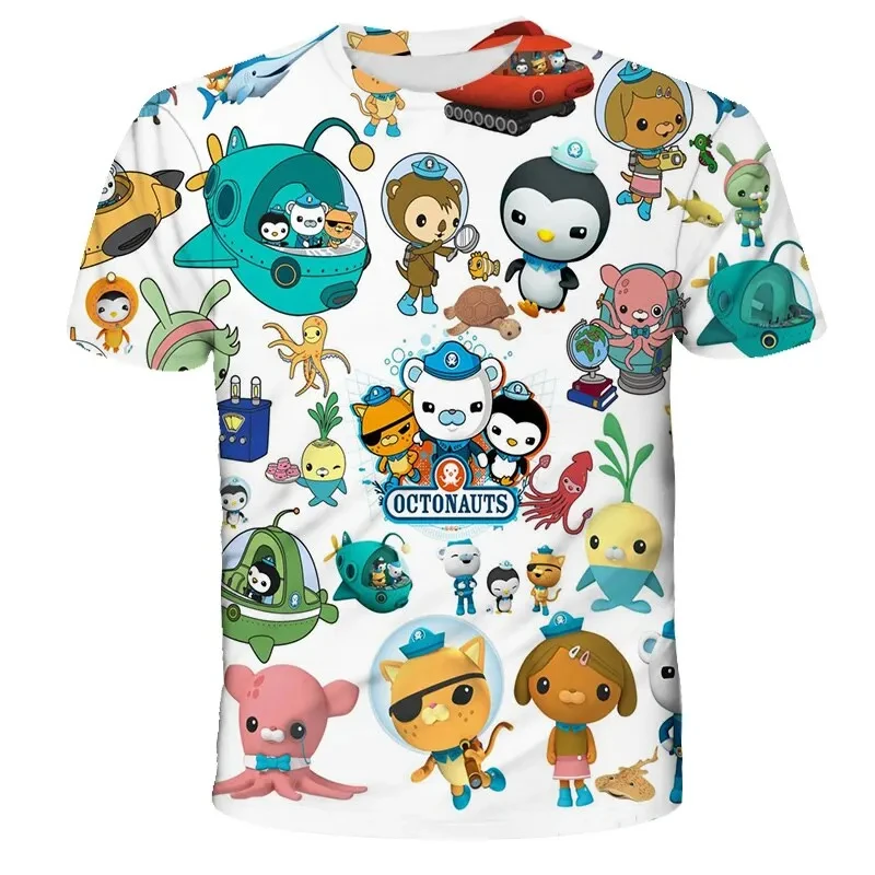 Children-Summer-Cartoon-Octonauts-Boy-Girl-3D-Print-T-shirt-Fashion ...