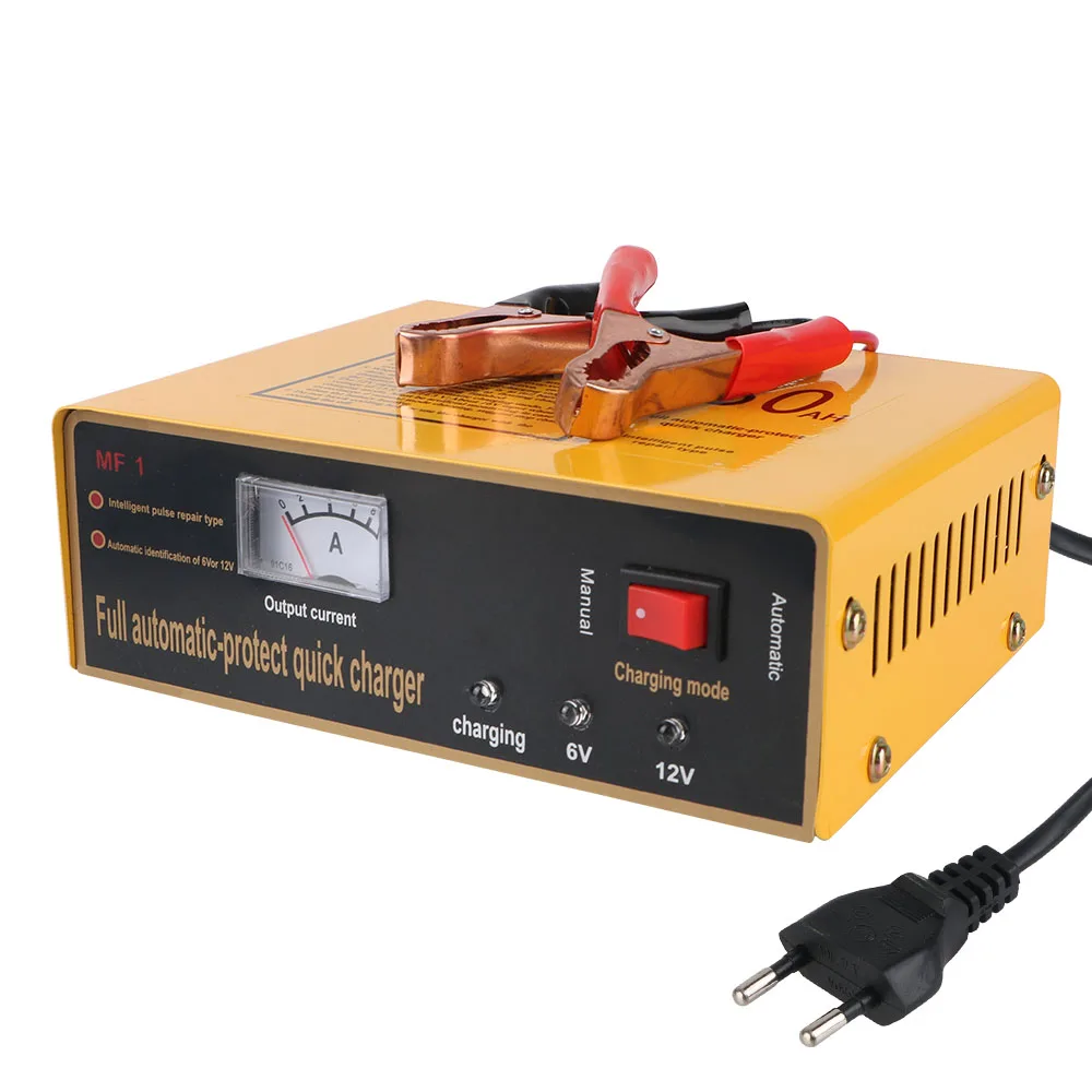 Full-Automatic-Protect-Quick-Charger-Car-Battery-Charger-120W-LCD ...