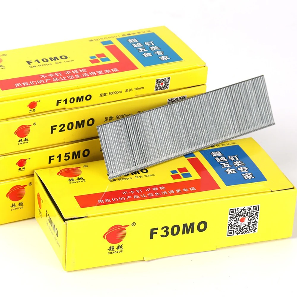 F10/F30 Nail Gun Straight Brad Nails Galvanized Stapler Nailer Staples ...