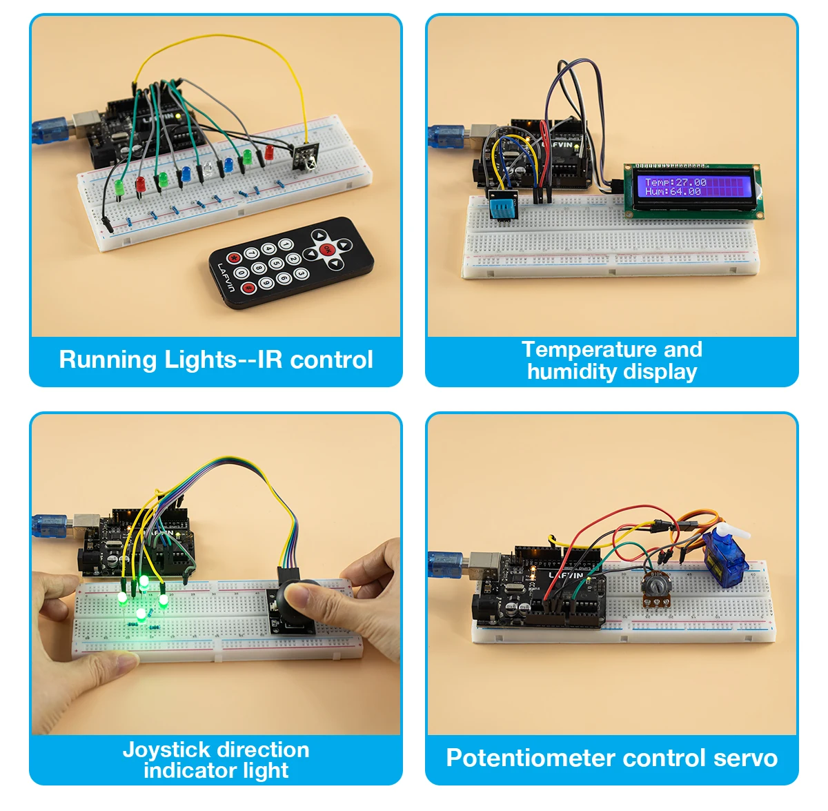 Super Starter Kit For Arduino Uno R3 Board Automation Kits Beginner