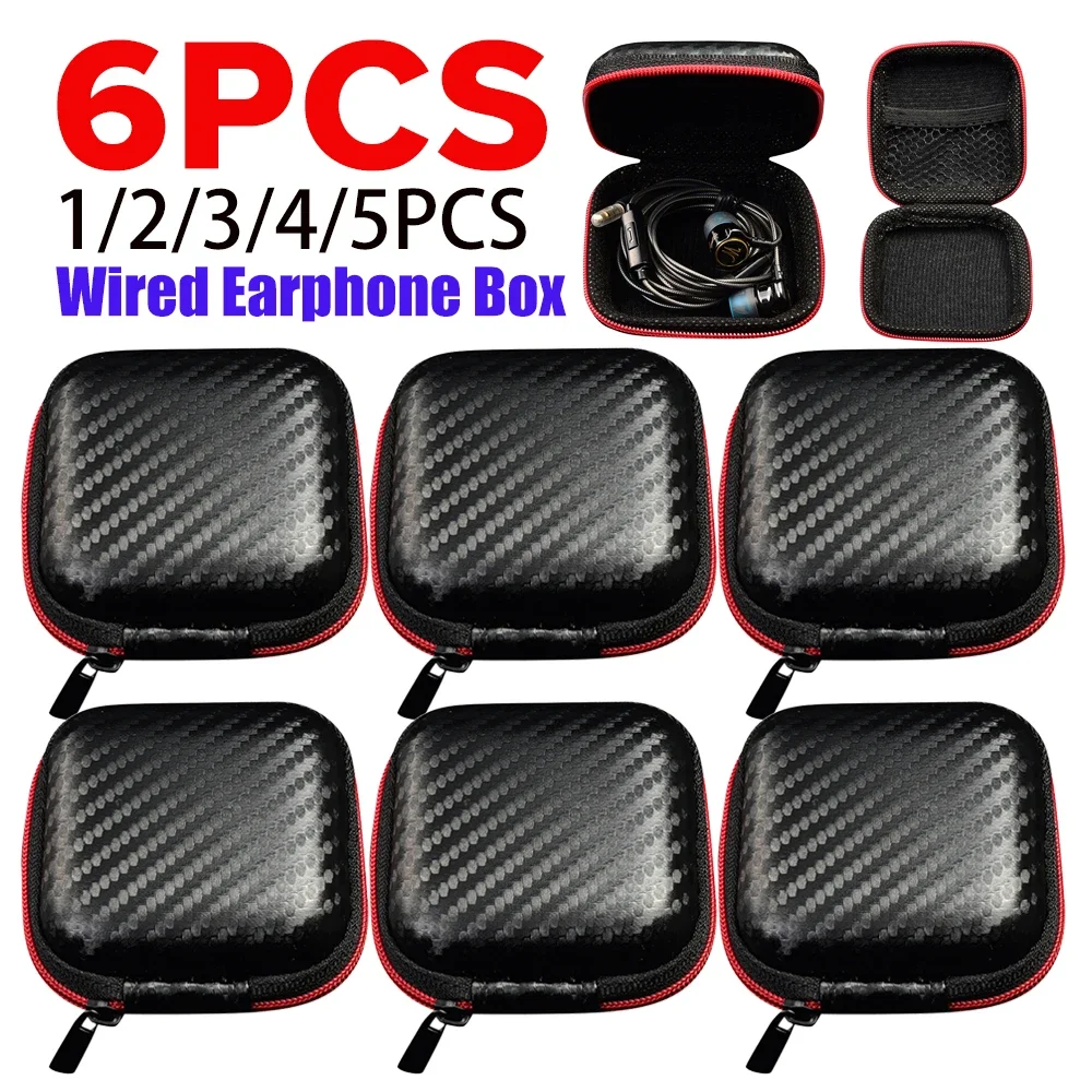 6-1pcs-Earphones-Storage-Bag-Wired-Headphones-EVA-Zipper-Storage-Box ...