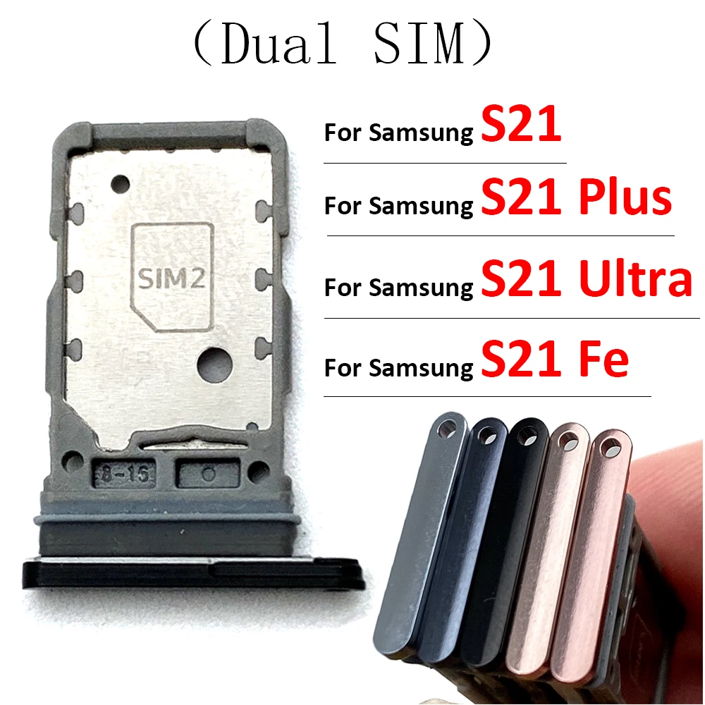 Original-para-Samsung-Galaxy-S21-Plus-Ultra-S21-Fe-ranura-para-tarjeta ...