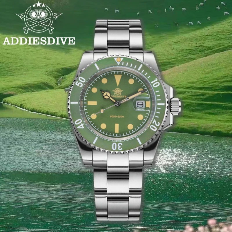 ADDIESDIVE-41mm-AD2054-Men-s-Watches-Ceramic-Bezel-Calendar-Window ...
