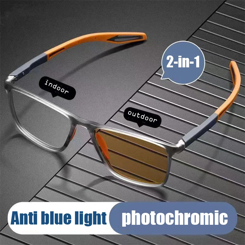 TR90-Frame-Photochromic-Glasses-Men-Women-Anti-Blue-Light-Eyewear ...