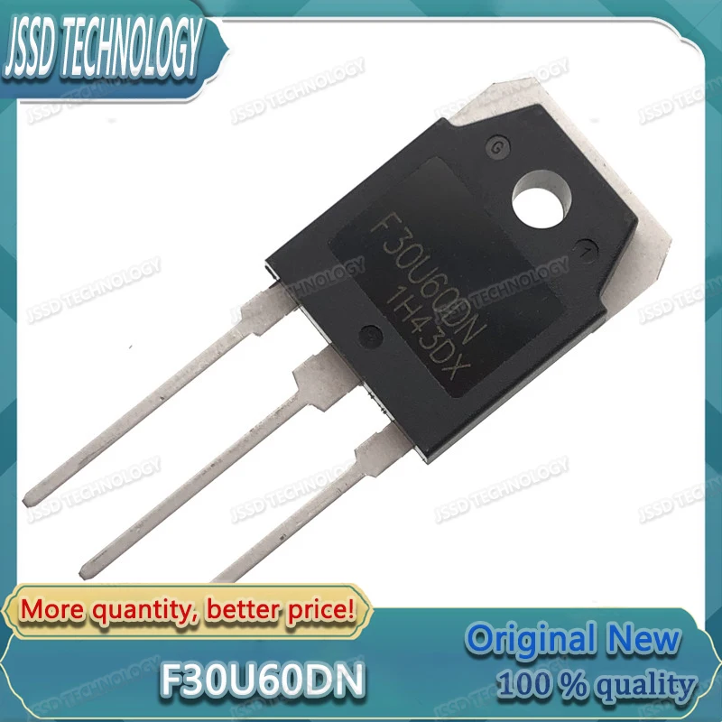 10PCS F30U60DN TO 247 전기 용접기 일반적으로 사용되는 빠른 복구 정류기 다이오드 인버터 600 v 30 a ...