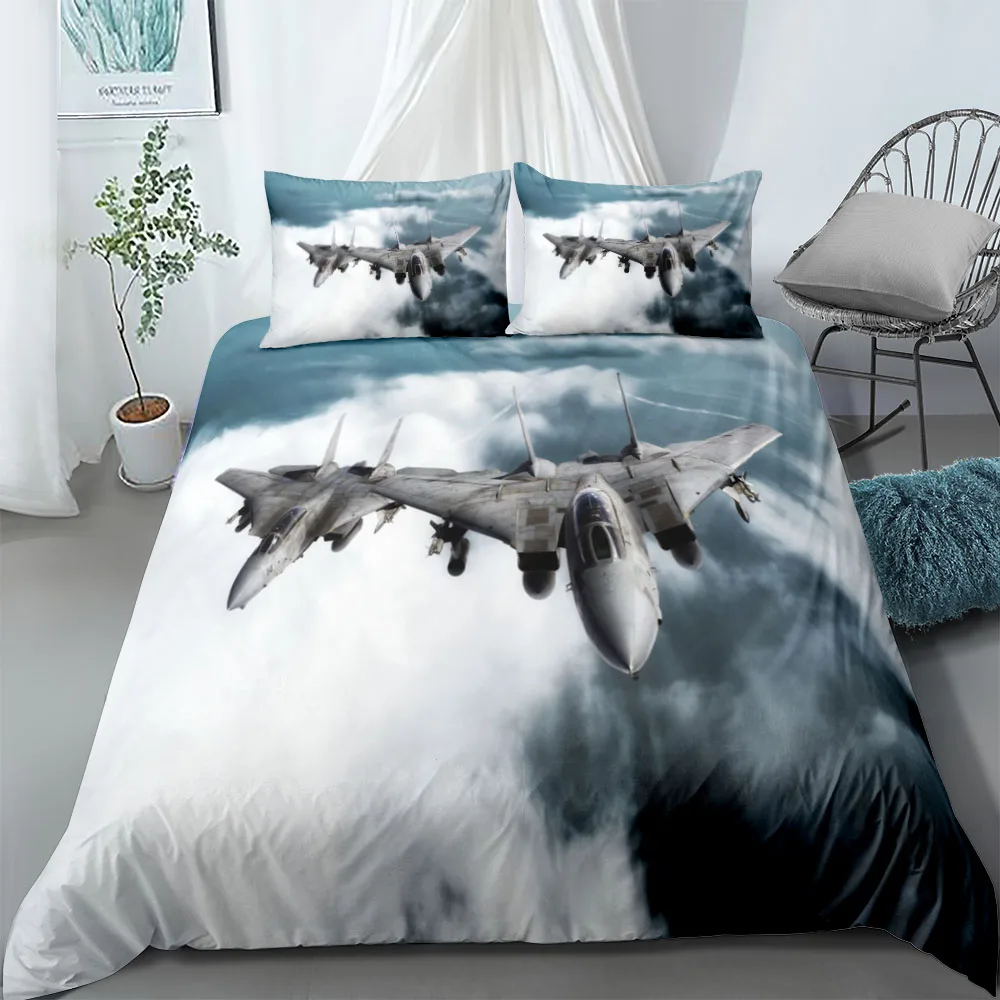 World Ranking Air Fighter Duvet Cover Set UK Single Double Queen US ...