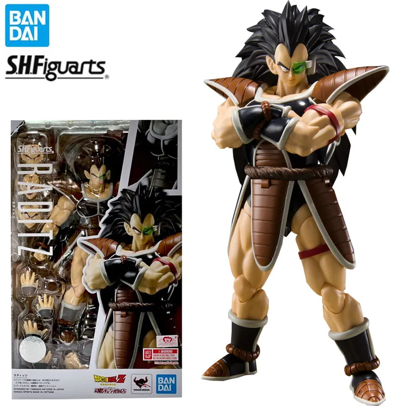 Original Bandai Dragon Ball Z Shfiguarts Raditz Action Figure Super ...