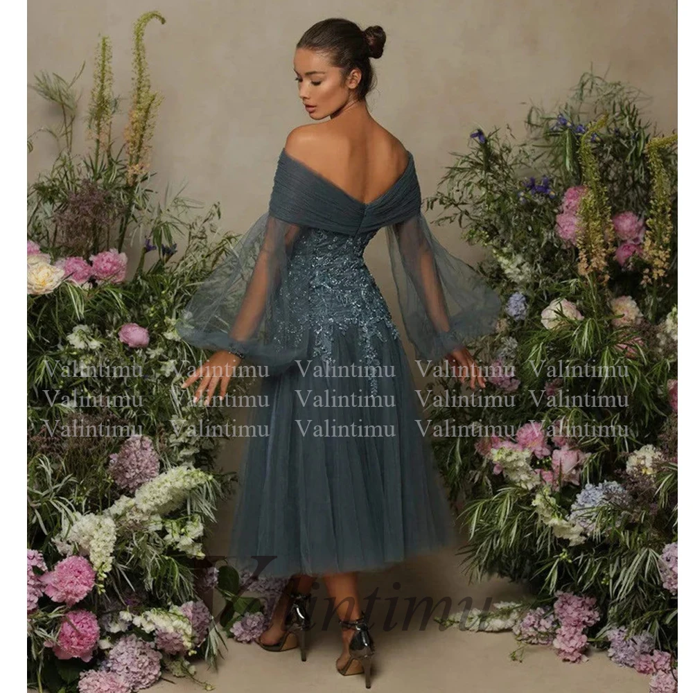 Mid Calf Evening Dresses