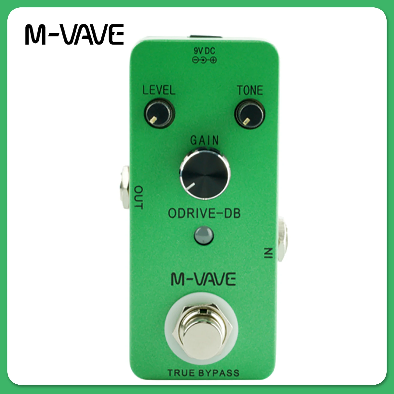 M-Vave-guitarra-el-trica-Pedal-Efeito-Overdrive-anal-gico-True-Bypass ...