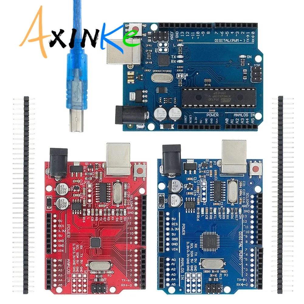 UNO-R3-geli-tirme-kurulu-Arduino-UNO-R3-i-in-atmegachch340-CH340G-kablo ...