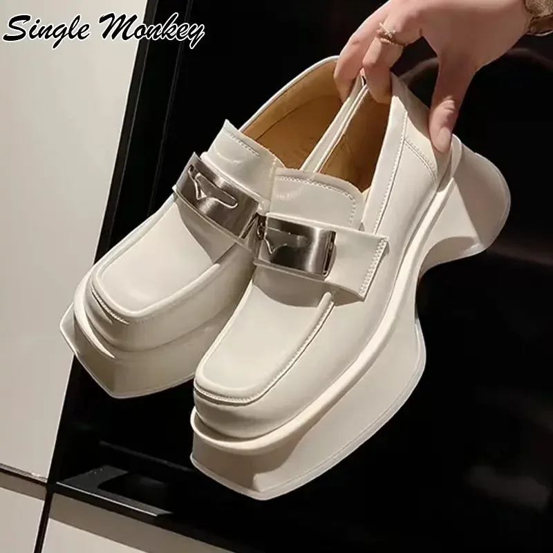 Marie-Jane-Zapatos-de-plataforma-de-piel-sint-tica-para-Mujer-calzado ...
