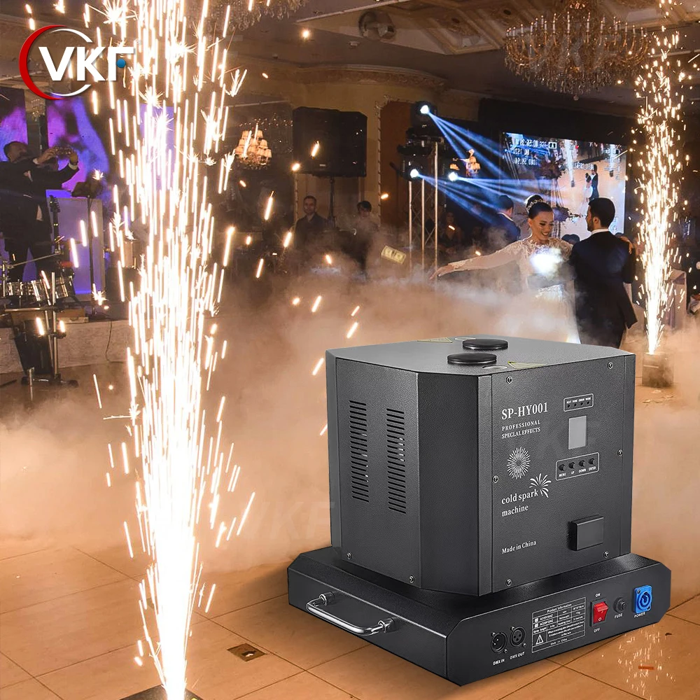 New-1300W-Double-head-rotation-Cold-Spark-Machine-Sparklers-Machines ...