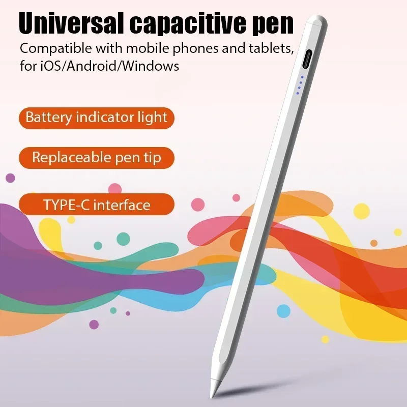 Universal-Drawing-Stylus-Pen-For-Android-iOS-Capacitive-Touch-Pen-For ...