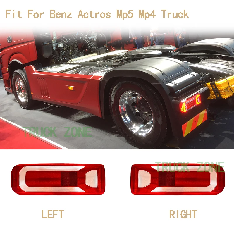 LED Tail Light Taillight Lens For Mercedes For Benz Actros MP4 MP5 ...
