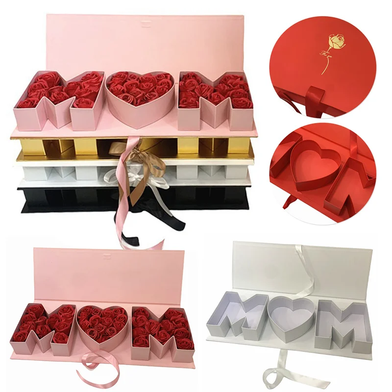 1Pc-Mother-s-Day-Flower-Box-Empty-Flower-Gift-Box-Fillable-Sweet ...