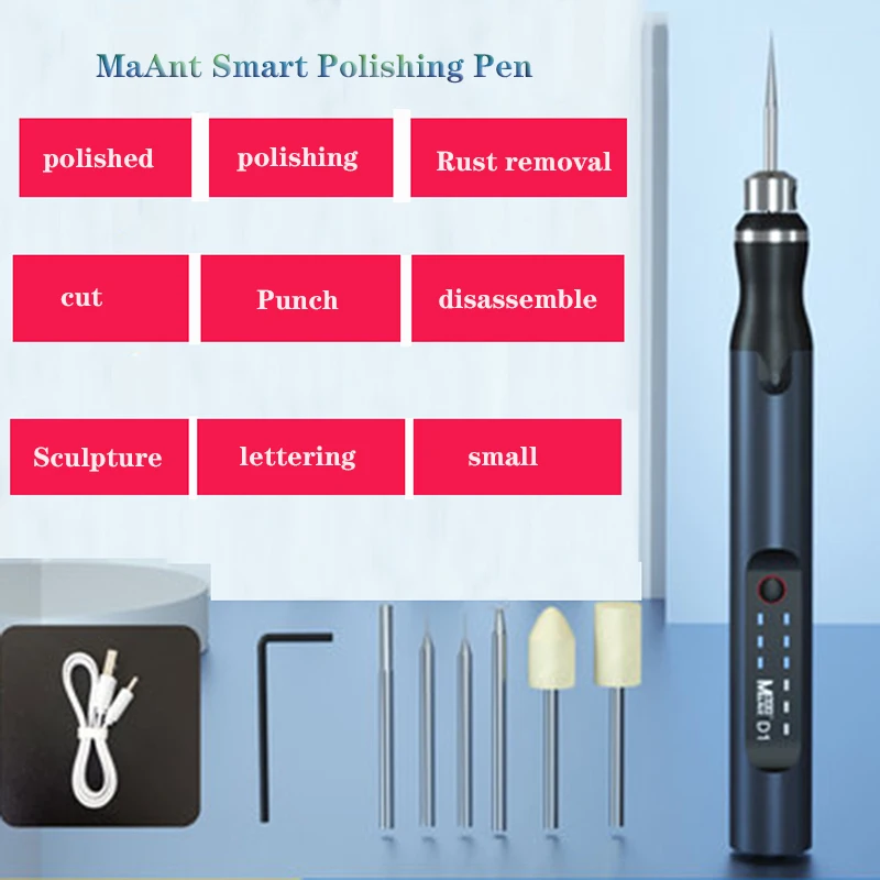 MaAnt-Smart-Grinding-Pen-USB-Charging-High-Speed-Three-Gear-Adjustable-Grinding-Polishing ...