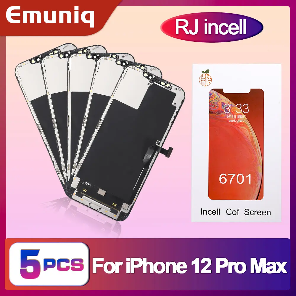 RJ-Incell-pantalla-LCD-para-iPhone-12-Pro-Max-montaje-de-digitalizador ...